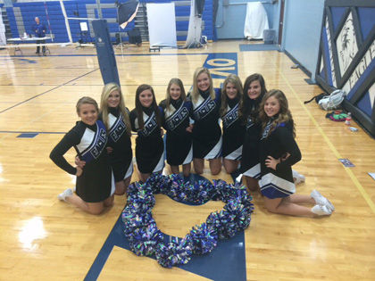 Overton cheerleaders want to grow together