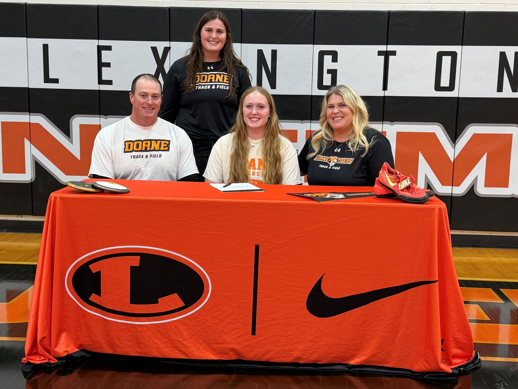 4 Lexington Minutemaids sign college letters of intent Wednesday