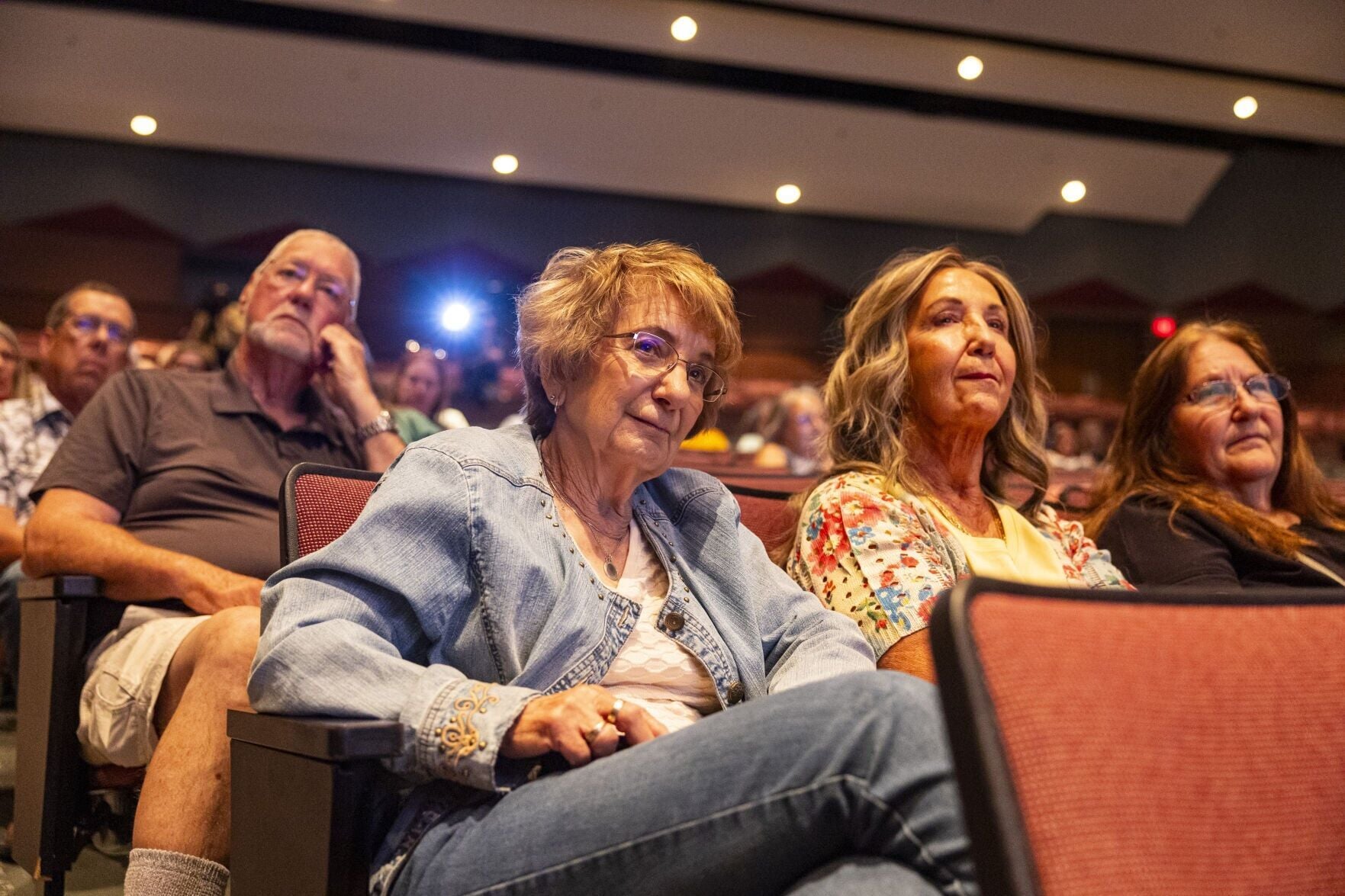 Mike Flood Norfolk town hall: Jeers and questions on Iran