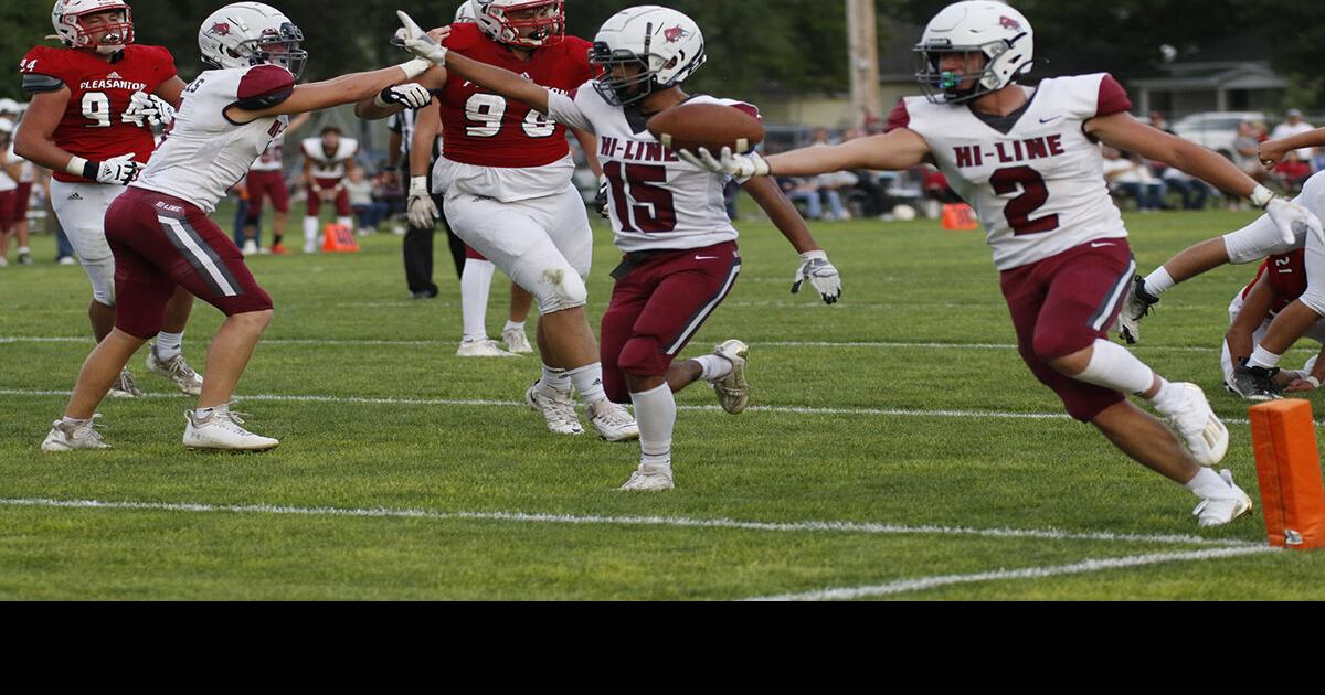 Hi-Line football takes off with high scoring win over Pleasanton
