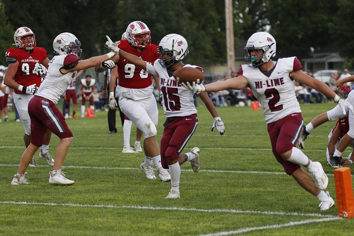 Hi-Line football takes off with high scoring win over Pleasanton