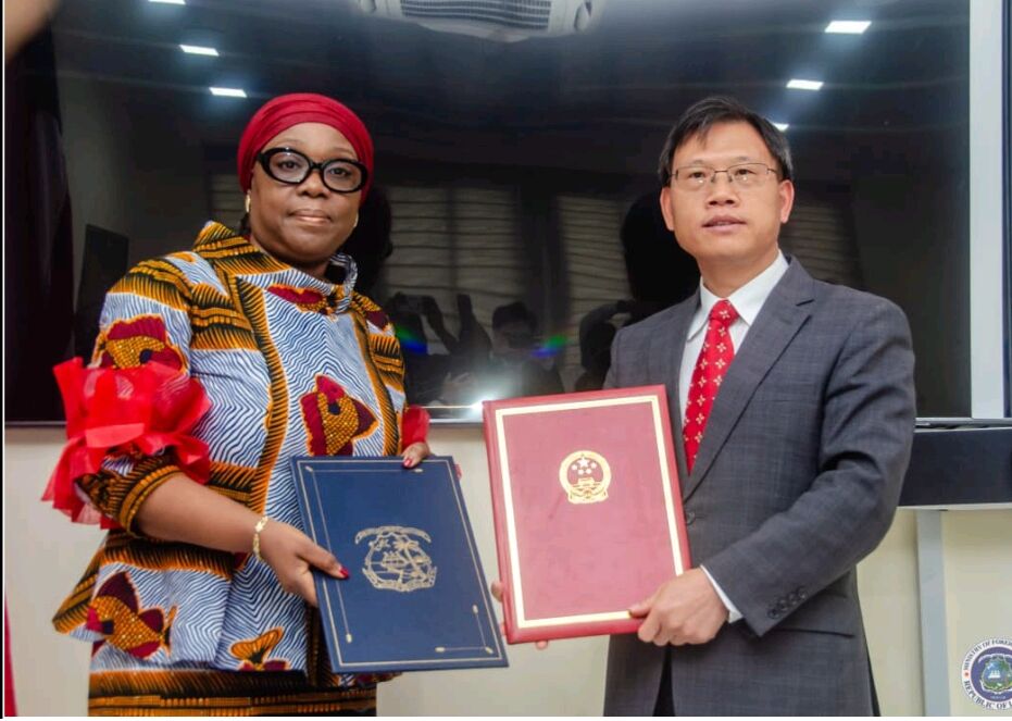 Liberia, China Sign 100M RMB Agreement | News | liberianobserver.com