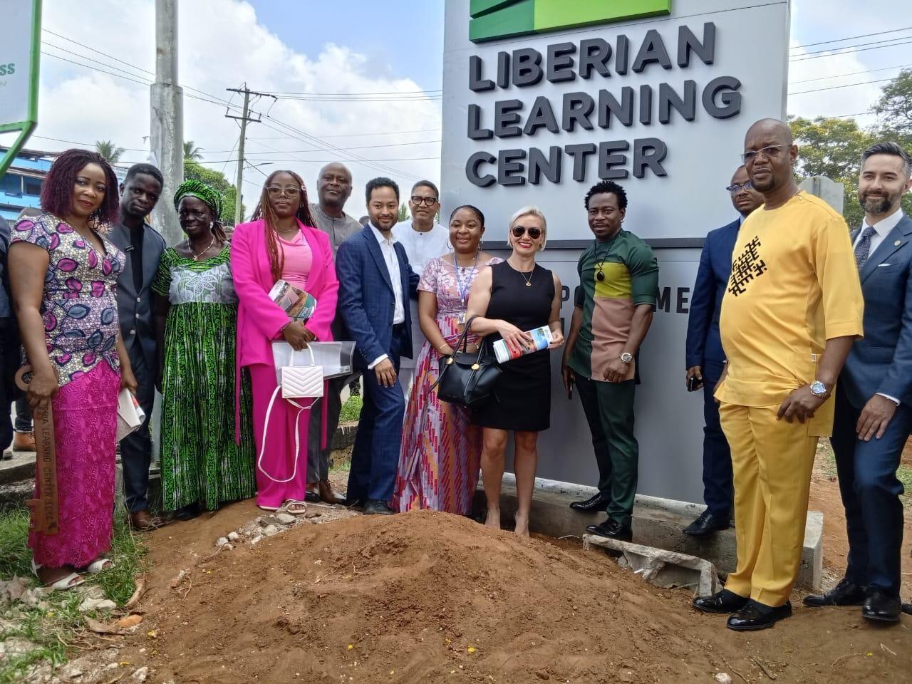 Liberia Celebrates the Landmark Opening of the Liberian Learning Center ...