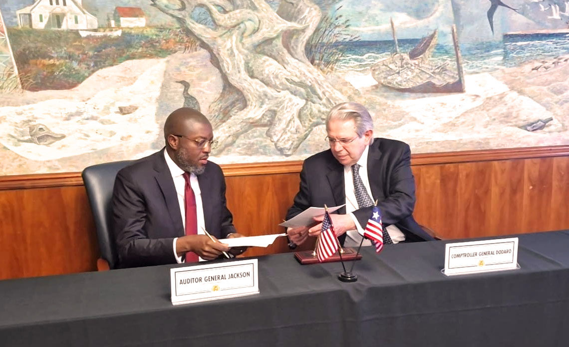 Liberia’s Auditor General Signs Landmark MOU with U.S. Accountability ...