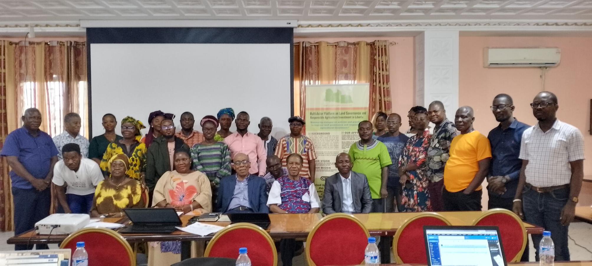 MAP Liberia Land Platform Concludes Annual Assembly | Farming ...