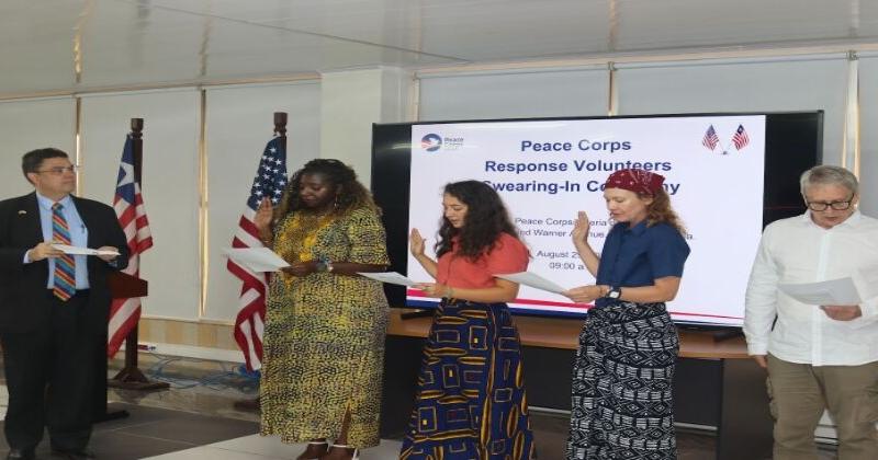 Four New Peace Corps Volunteers Sworn In | News | liberianobserver.com