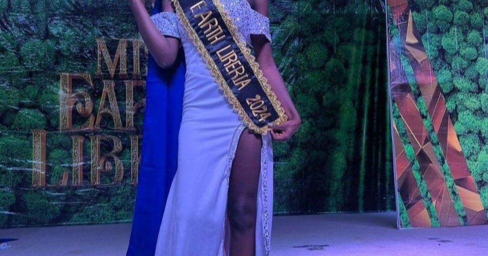 Mary Kermon: The Miss Earth Liberia 2024 Winner who is Living Her Dream ...