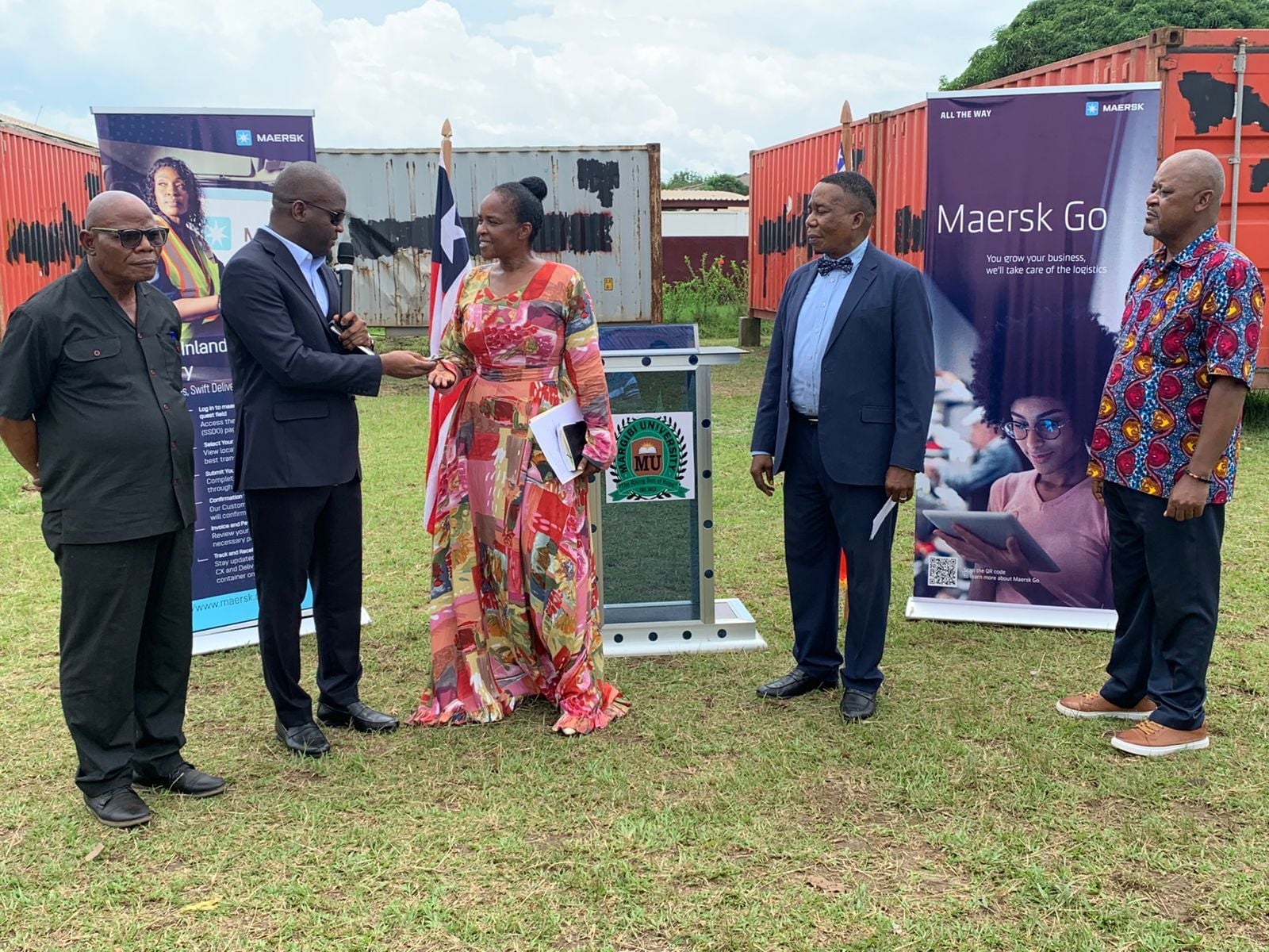 Maersk Liberia Donates Five 20ft Containers to Margibi University ...