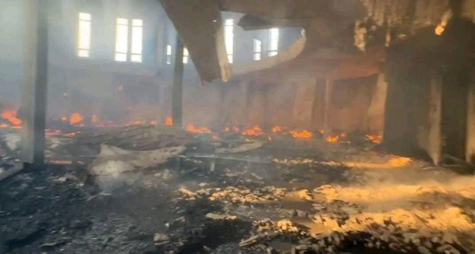 Capitol Ablaze: Fire Wreaks Havoc Amid House Leadership Crisis | News ...