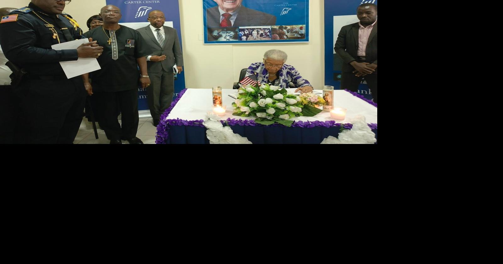 Carter Center Opens Book of Condolence in Honor of Late U.S. President ...