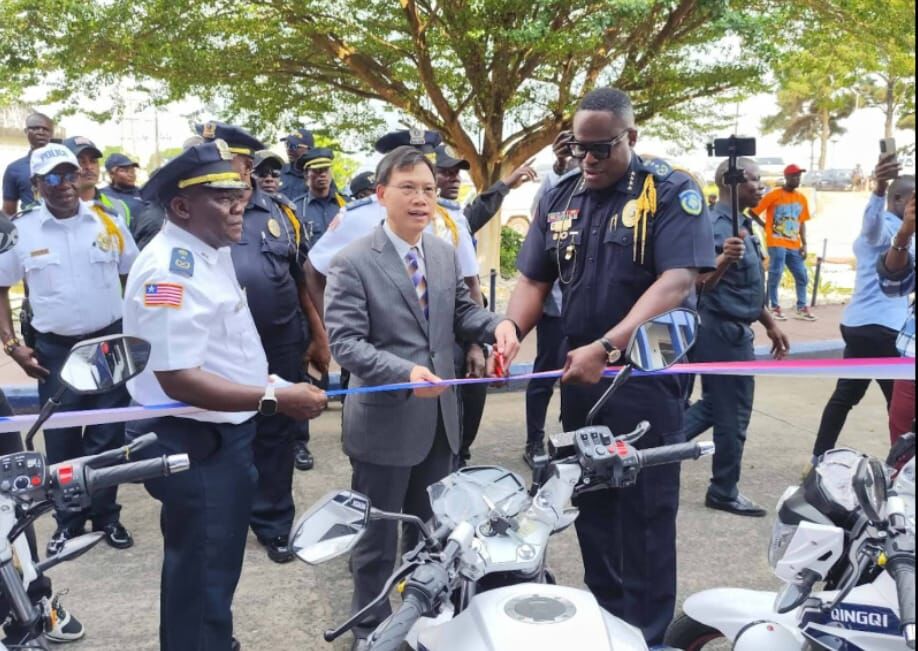 China Hands Over Police Equipment to Liberia | News | liberianobserver.com
