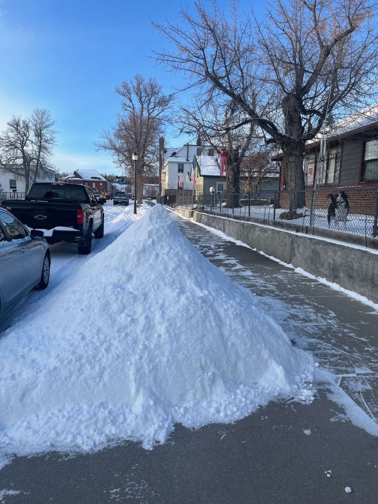 Snow Pyramid | Local | livingstonenterprise.com