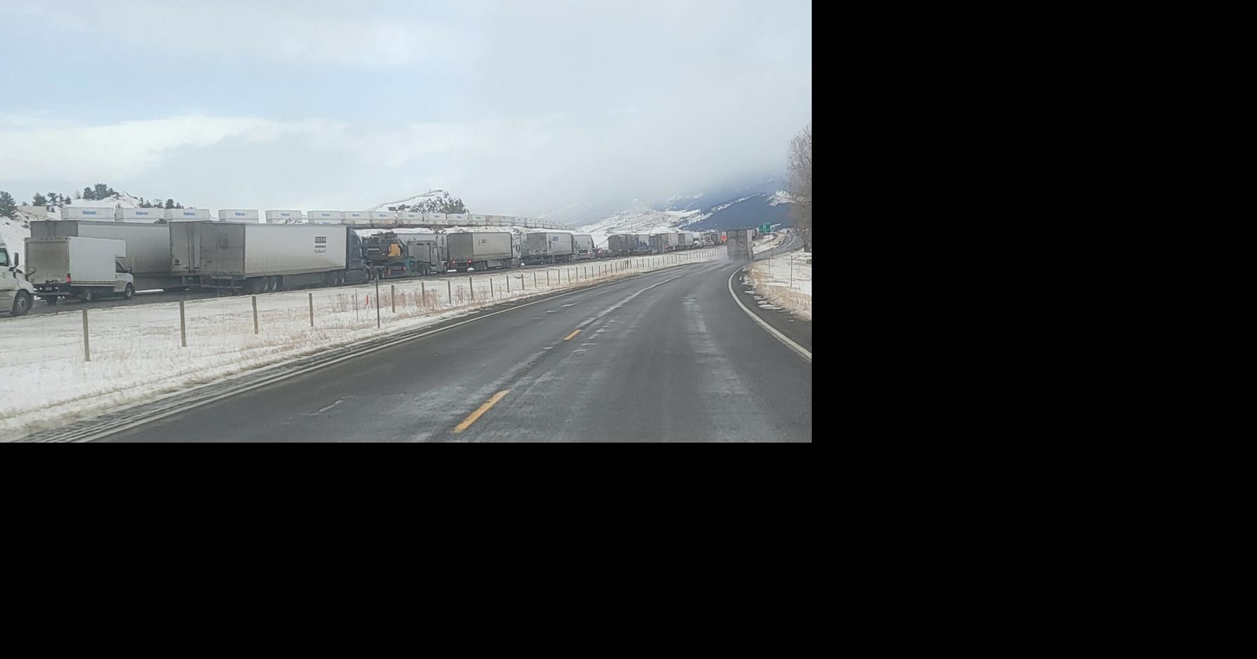 UPDATE: I-90 fully open, but high wind advisory in effect | Local ...