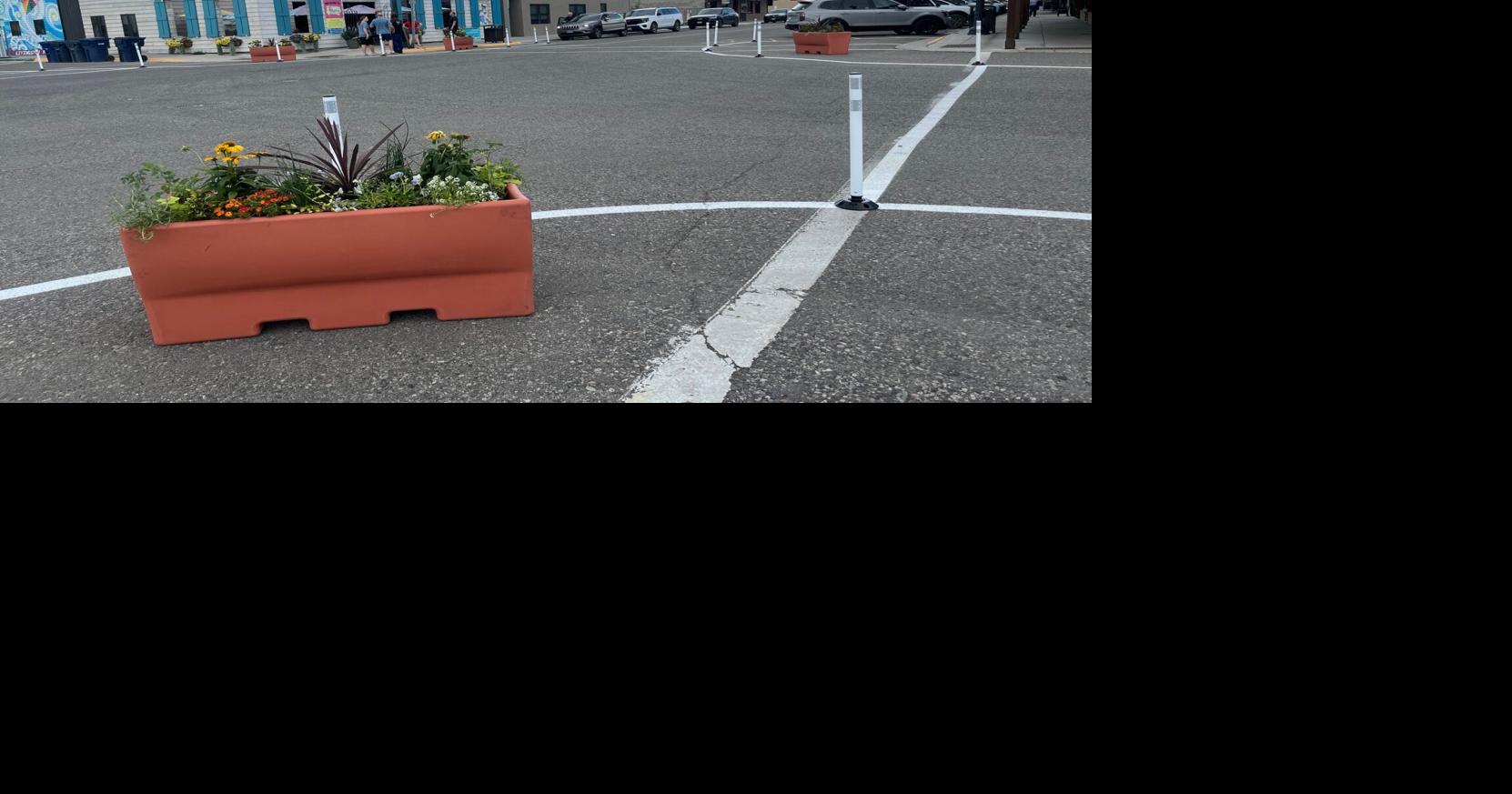 Curb extensions: City makes streetscape enhancements | Highway ...