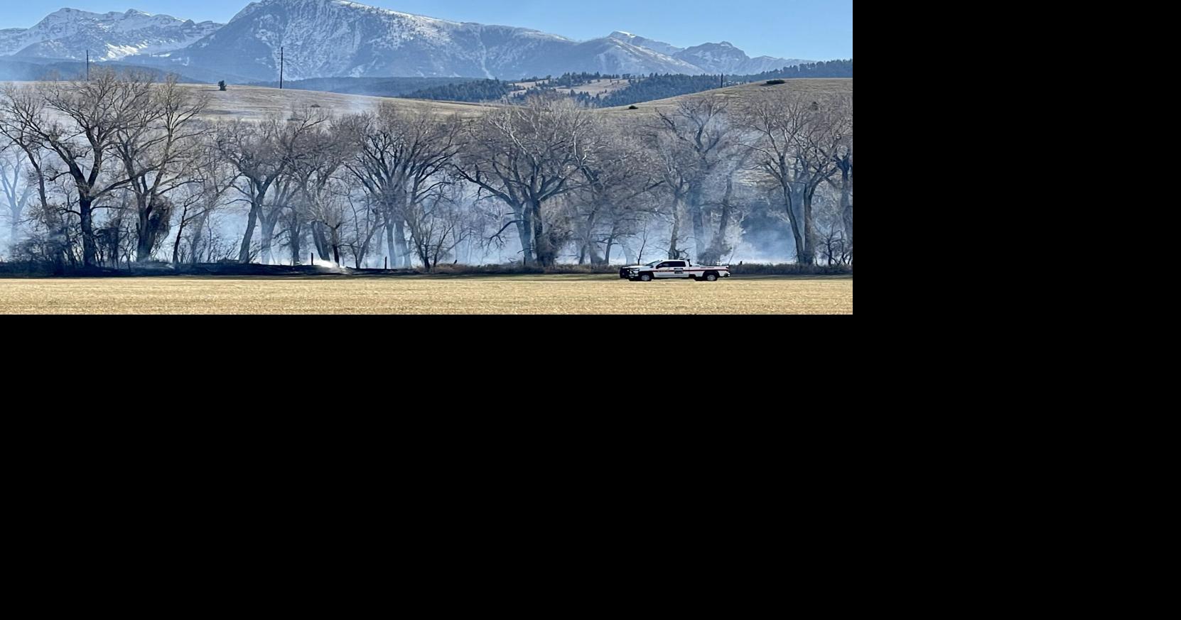 Miles Park Baseball fields with Livingston Peak in background ...