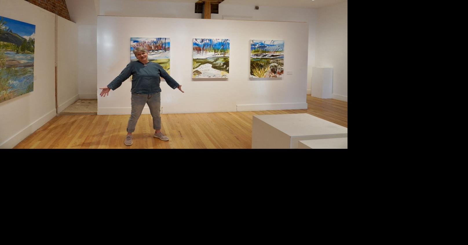 Plein air river paintings on display at Danforth | Painting ...