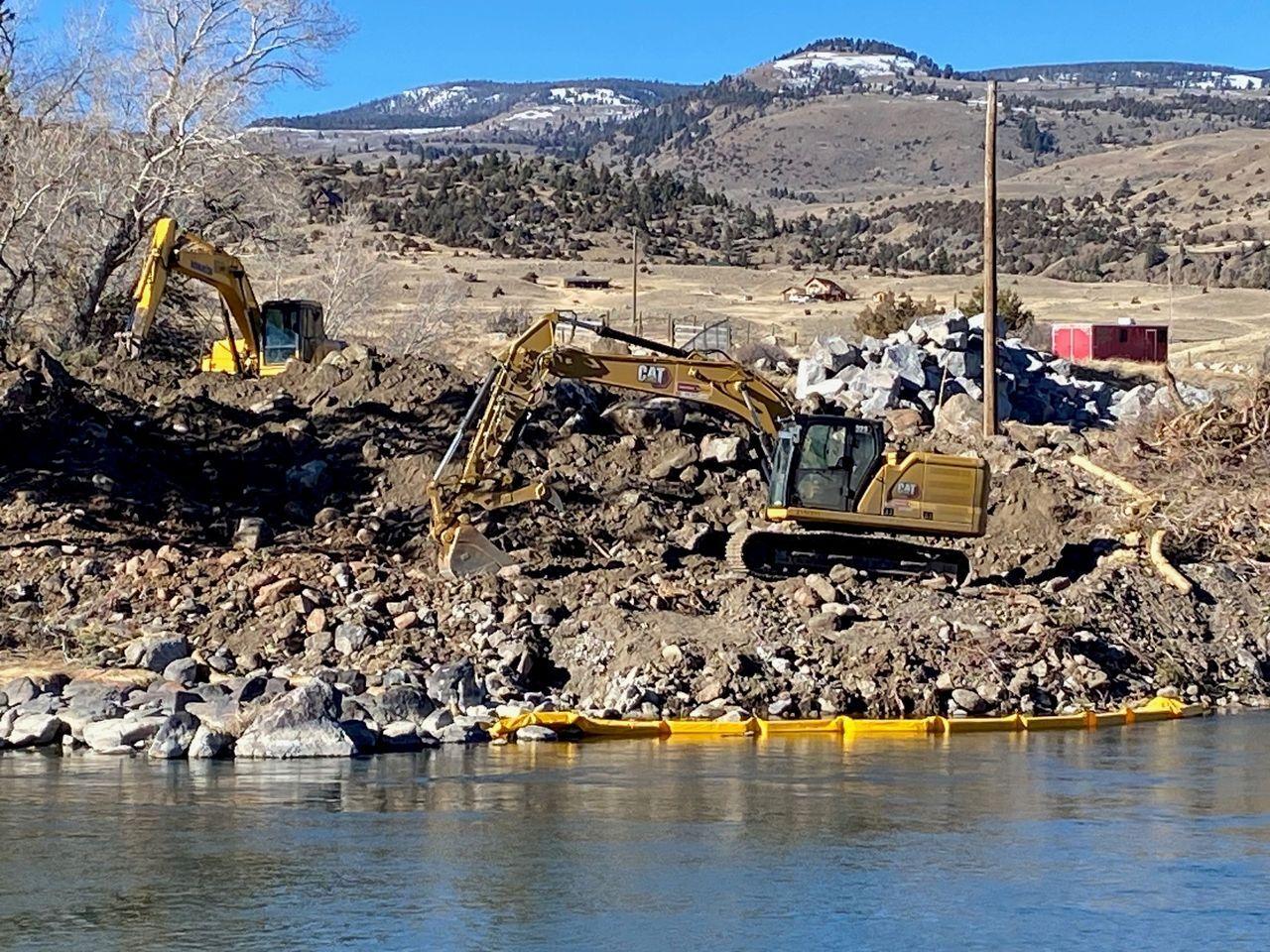Carbella Bridge construction continues on Yellowstone | Local ...