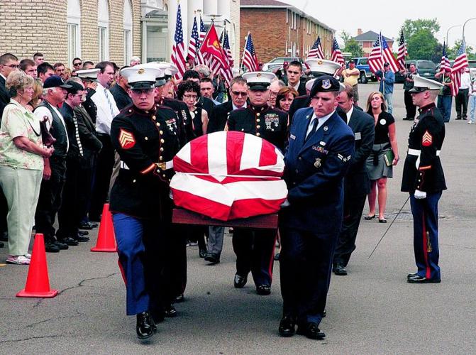 Hundreds Mourn Niagara County Marine Killed In War Local News