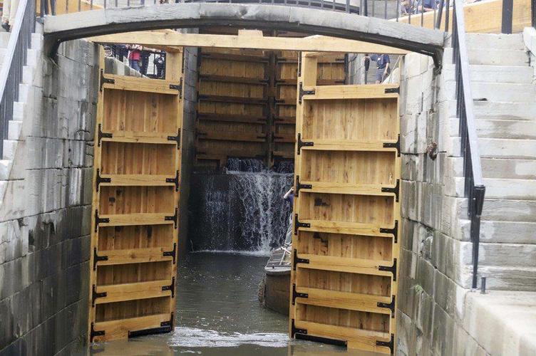 Newly installed lock gates shown off during Locktoberfest | Local News ...