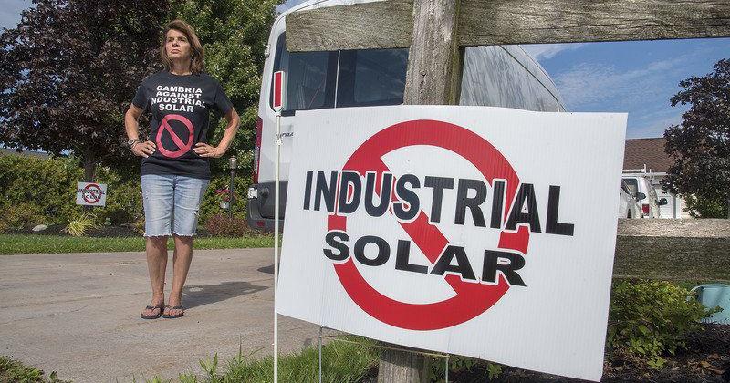 Local residents band together to fight Cambria solar panel project ...