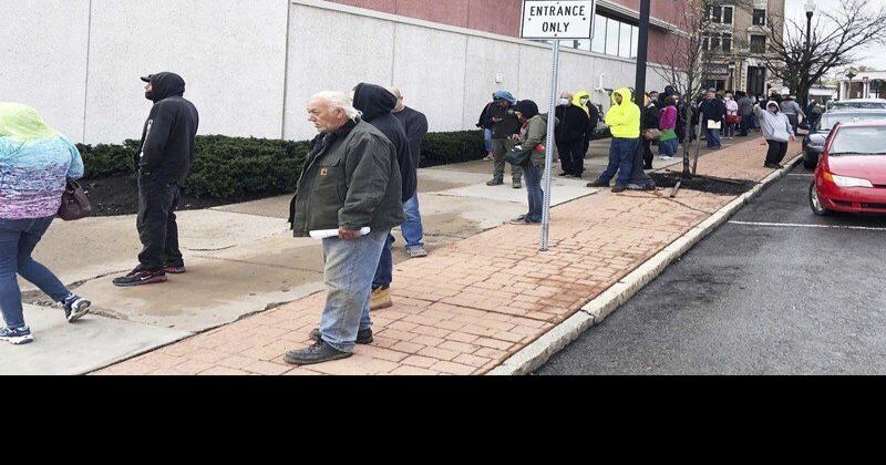 Residents hurry up and wait at the reopened DMV | Local News ...