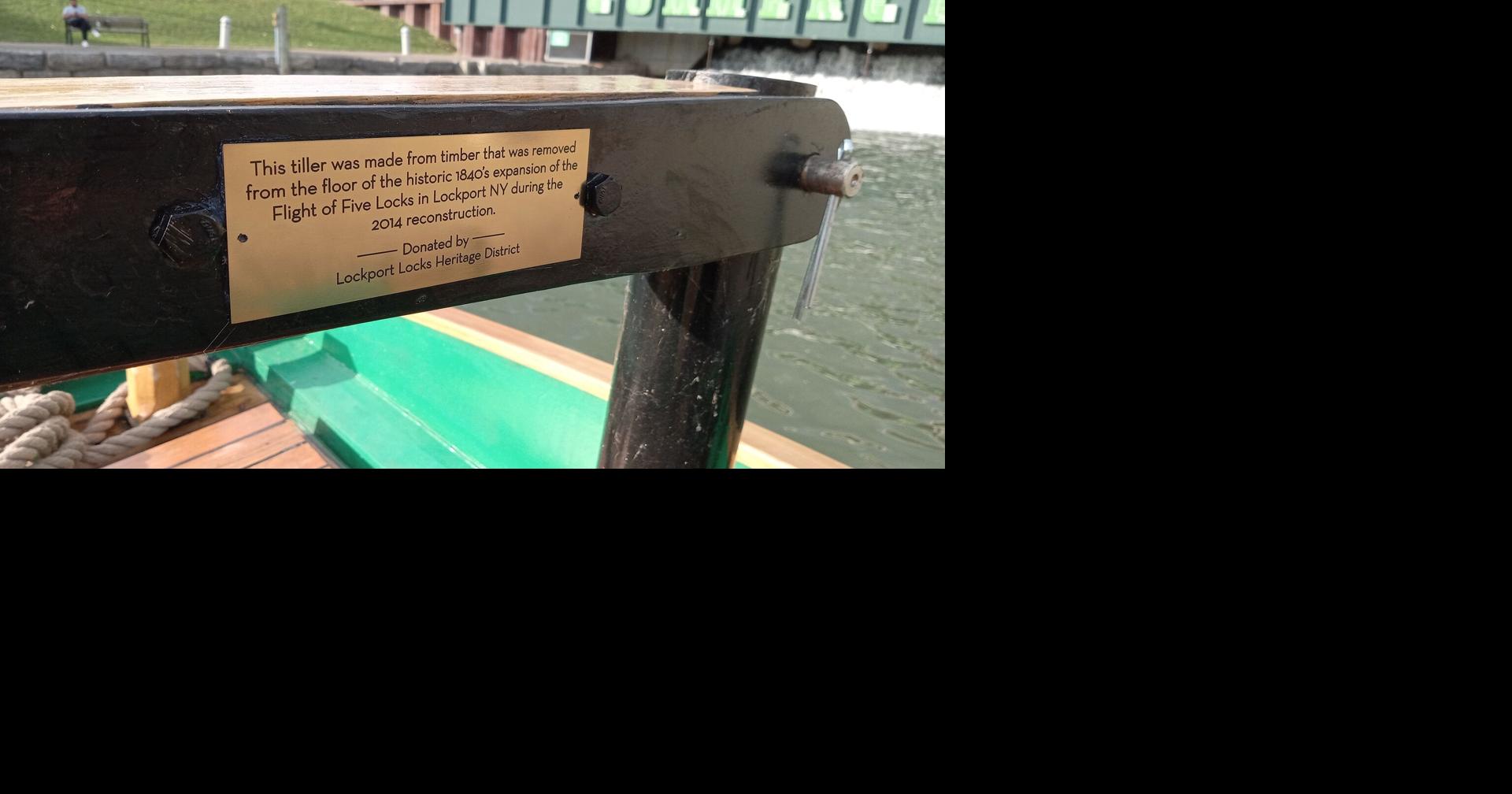 A piece of Lockport guides Erie Canal Boat Seneca Chief | Local News ...