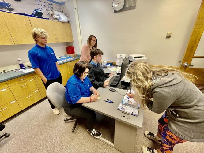 Student-run credit union branch opens at Newfane High School | News ...