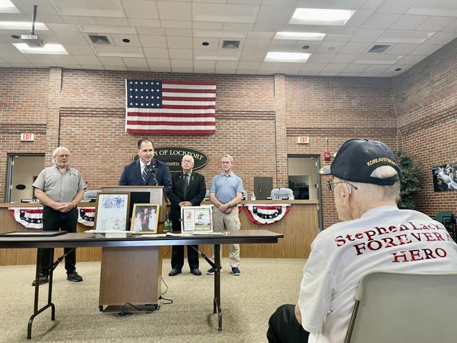 Korean War veteran Stephen Lacki honored in special ceremony | Local ...