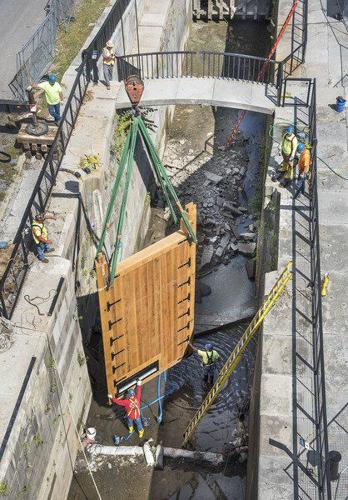 One chance to see newly-restored Flight of Five lock in 2019 | Local ...