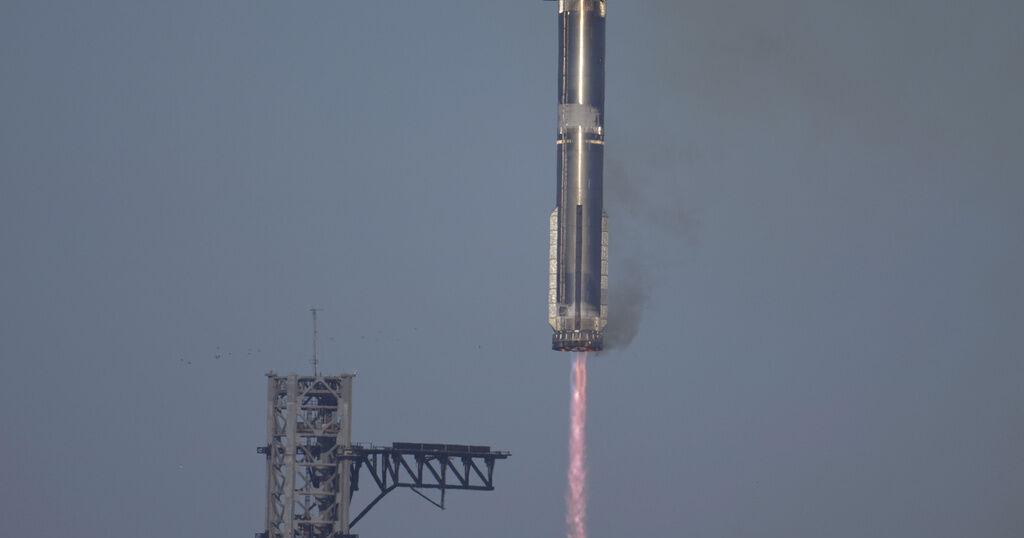 SpaceX loses spacecraft after catching rocket booster at the launch pad ...