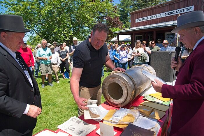 Town of Newfane finds surprises in the opening of nearly 50 year old ...