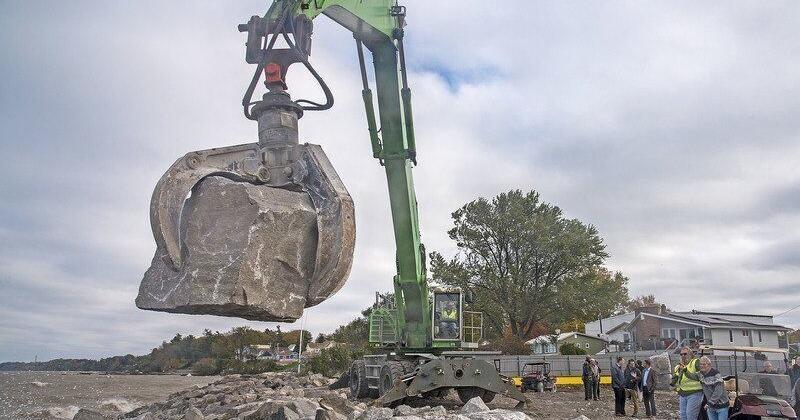 TOP 10: Olcott Harbor breakwall shores up the lakefront (No. 6) | Local ...