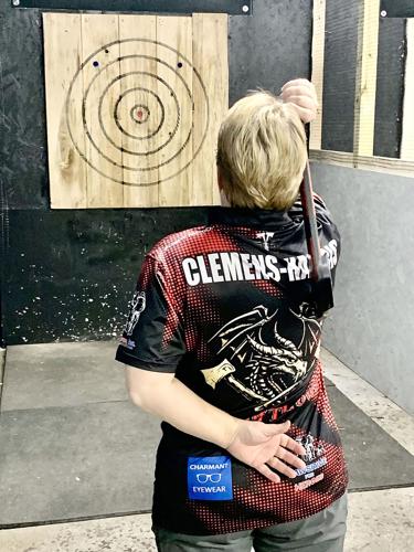 Back in ax-ion: Barker couple competing in national axe-throwing ...