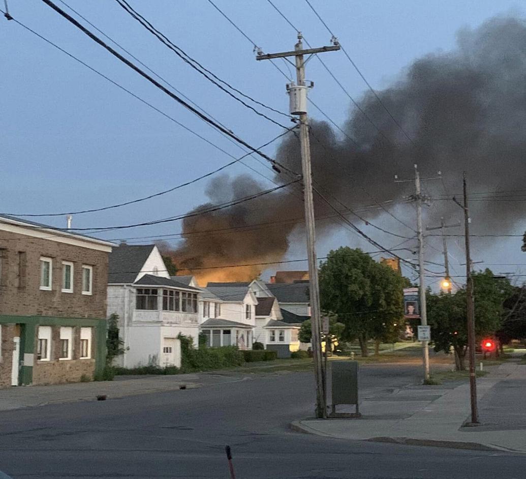 Explosions heard at scene of Middleport house fire | Local News ...