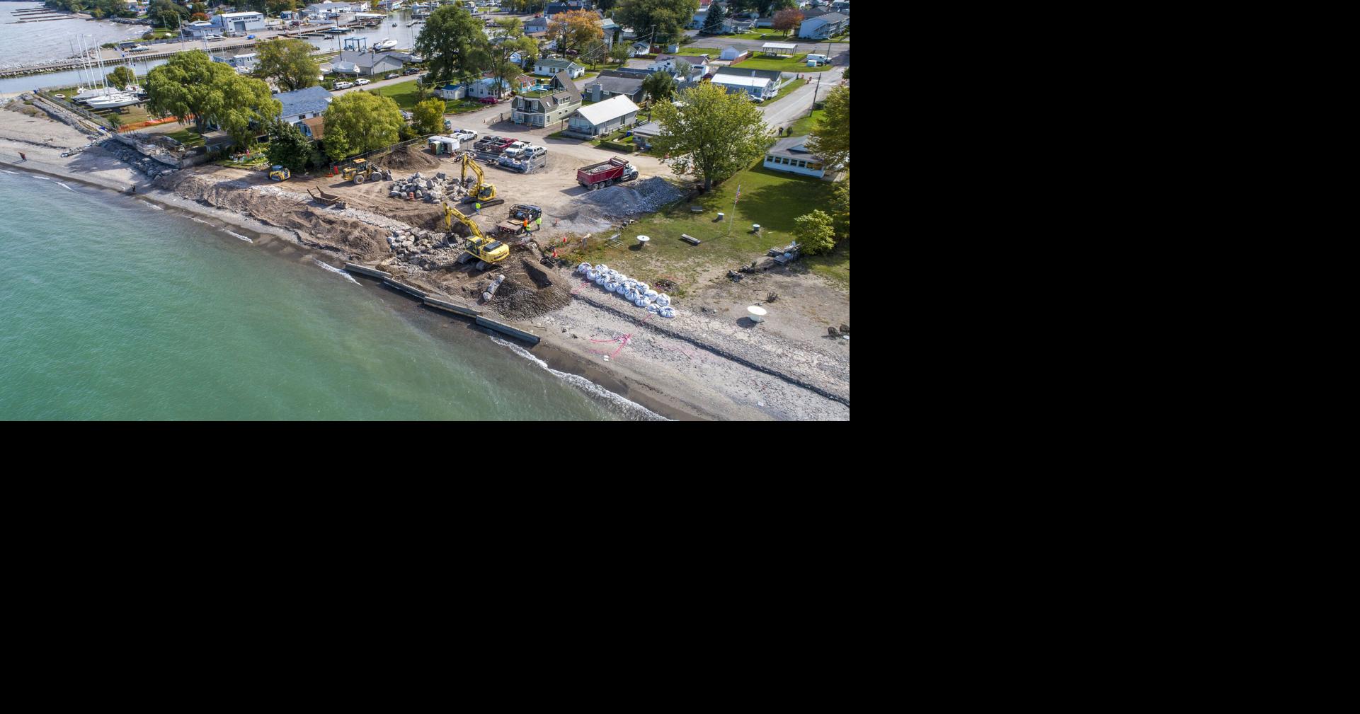 Berm construction underway in Olcott | Local News | lockportjournal.com