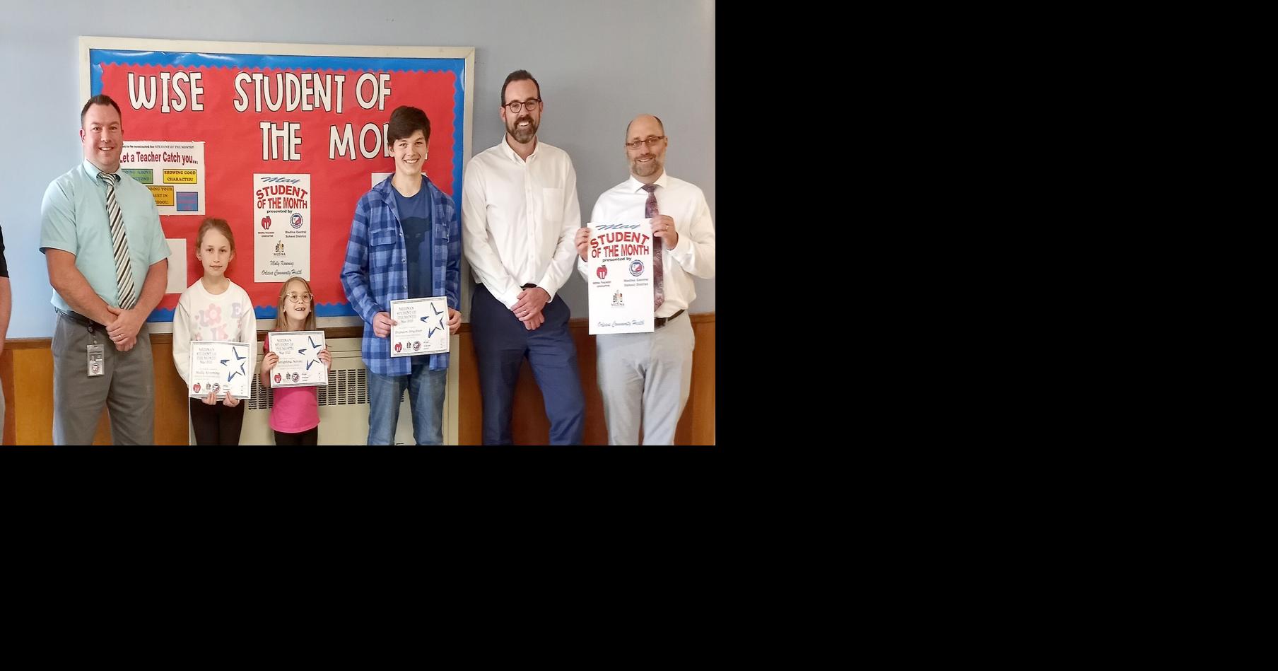 Medina CSD students of the month are named | | lockportjournal.com