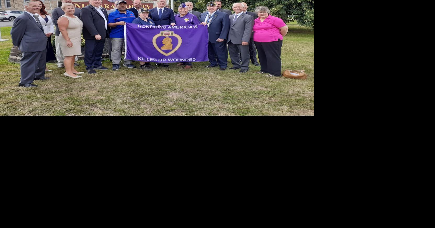 County allocates funds for Purple Heart Monument | Local News ...