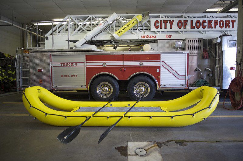 Rescue boat donated to Lockport Fire Department | Local News ...
