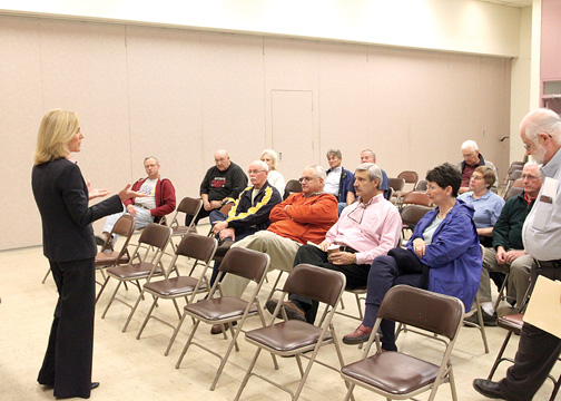 Corwin talks issues with Delphi retirees | Local News | lockportjournal.com