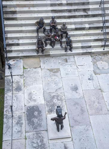 Grant to cover last two statues of Lock Tenders | Local News ...