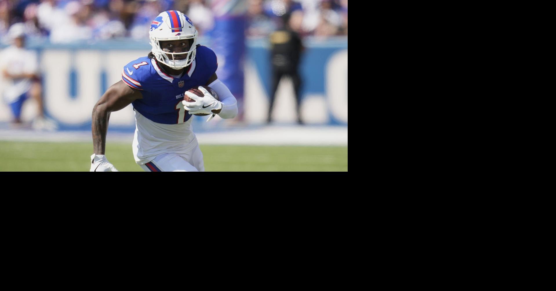 Curtis Samuel returns to practice with only three healthy Bills ...