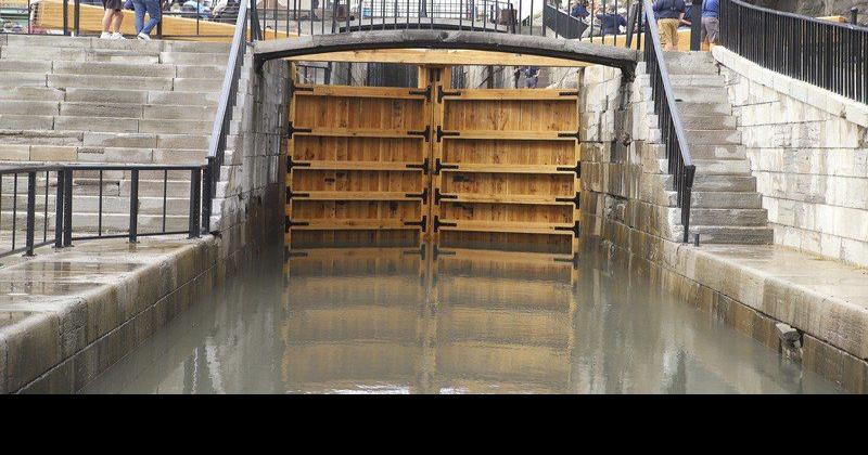 Newly installed lock gates shown off during Locktoberfest | Local News ...