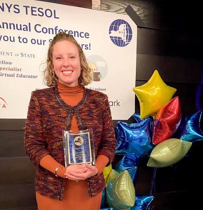 O/N BOCES teacher Katie Leven wins state leadership award | Community ...