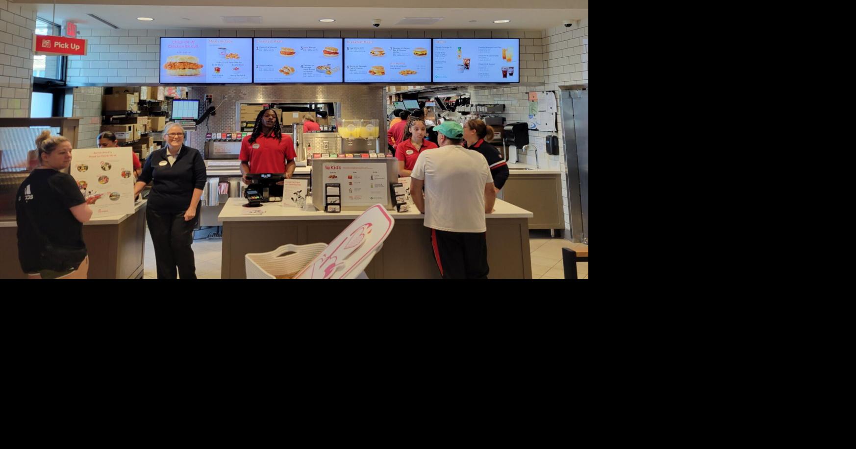 Chick-fil-A draws a crowd on opening day in the Falls | Local News ...