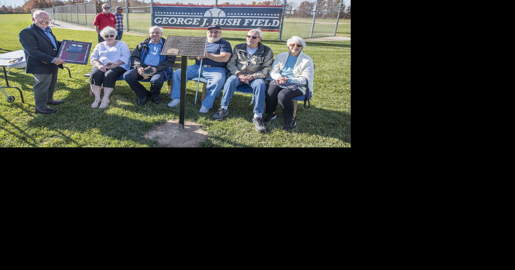 Cutting the ribbon on George J. Bush Field | Local News ...