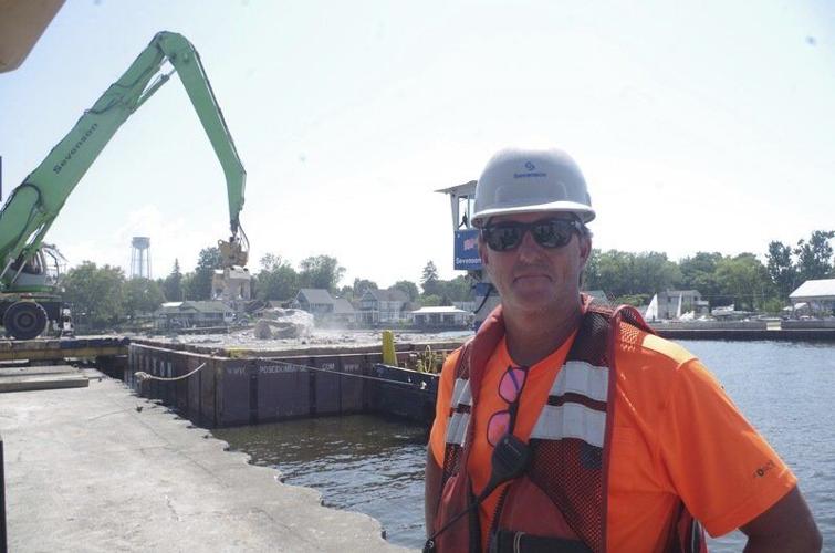 Olcott Harbor gains a bolstered barrier | Local News | lockportjournal.com