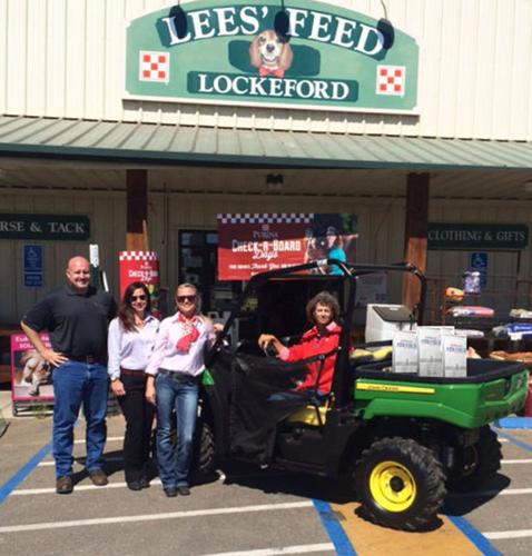 Lees' Lockeford Hay Station Location of National Purina Check-R-Board ...