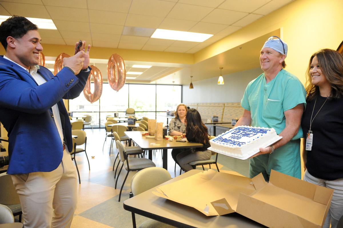 Surgical milestone: Lodi doctor celebrates 1,000 robotic surgeries ...