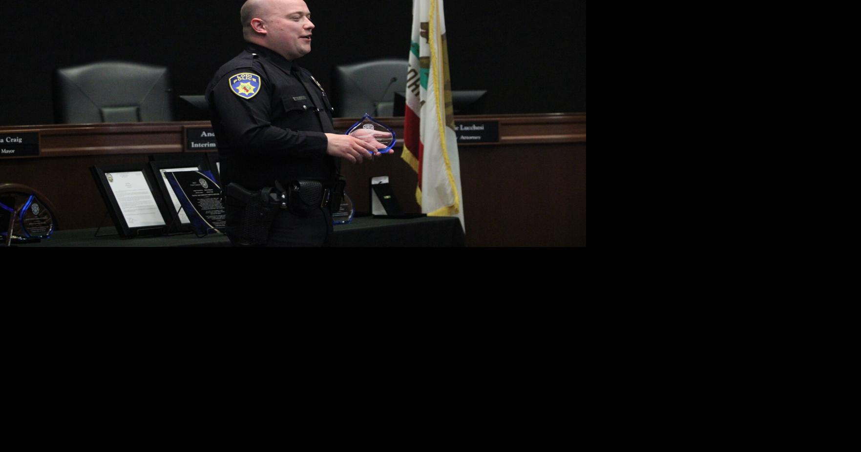 An officer’s quick actions to save a boy highlighted at Lodi PD awards ...