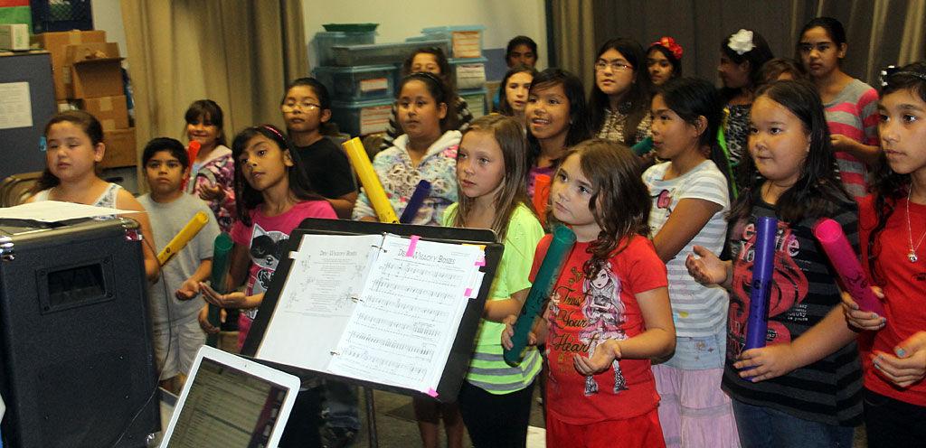 Photo: Spooky singing at Beckman Elementary School | Learning Link ...